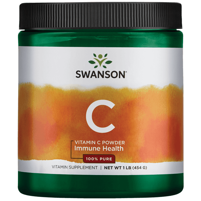 Swanson 100% Pure Vitamin C Powder, 1 lb - Walmart.com - Walmart.com