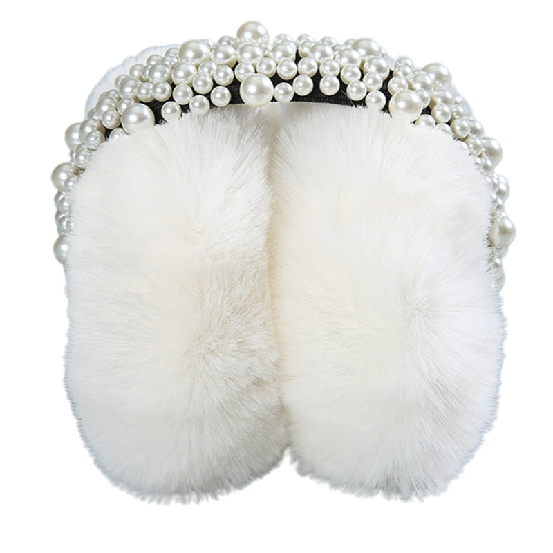 HGYCPP Ear Muffs for Womens Cute Ear Muffs Winter Ear Warmers Faux Fur ...