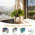 35 Inch Macrame Plant Hanger, Large for up to 15 Inch Pot Extra Long ...