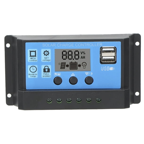 Solar Charge Controller,Solar Charge Controller LCD PWM Solar Charge ...