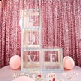 Efavormart 2pcs Transparent DIY Balloon Boxes Decoration, Baby Shower ...