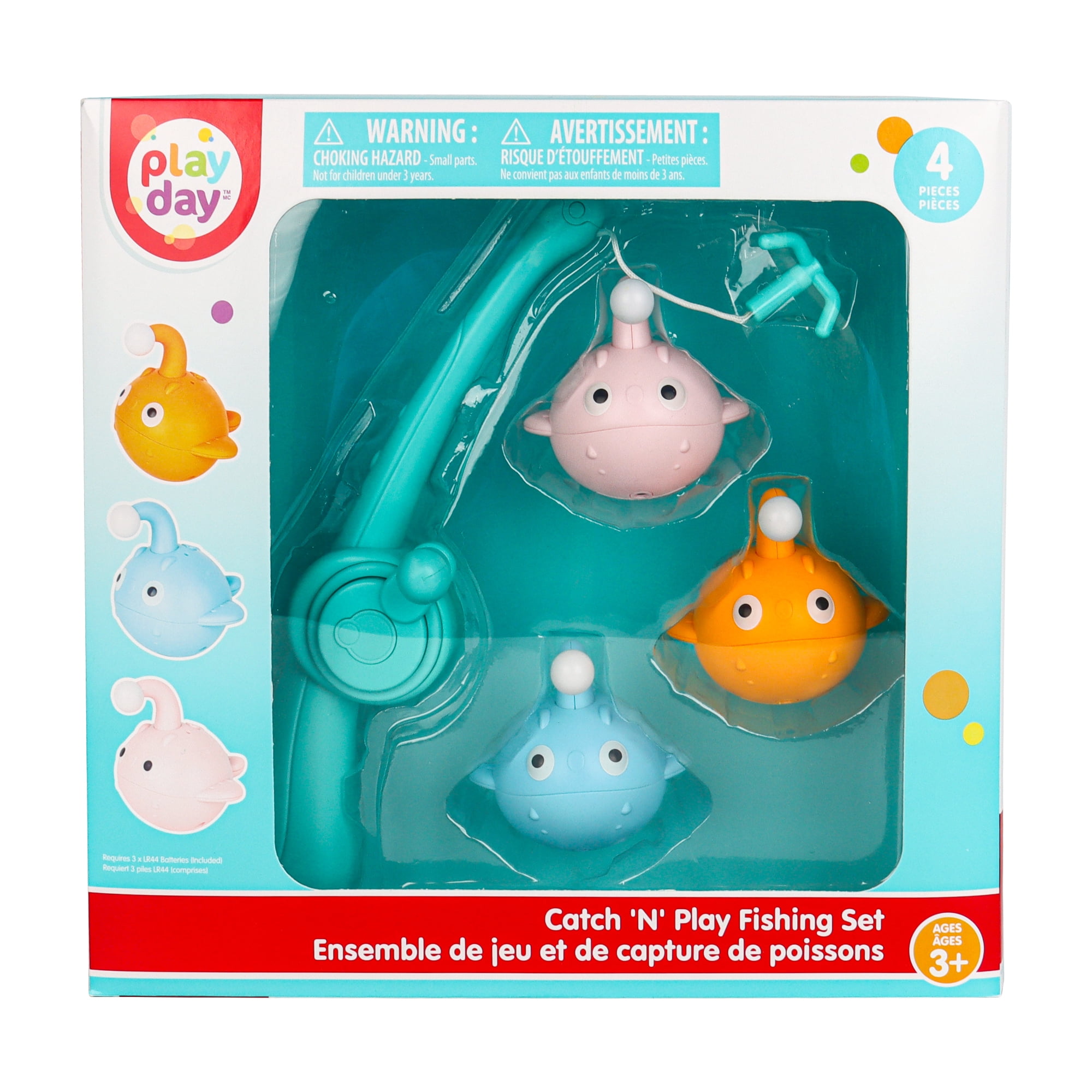 Click here for Play Day Pl 4pcs Catch n Play Fishing Set Toy  Pla... prices