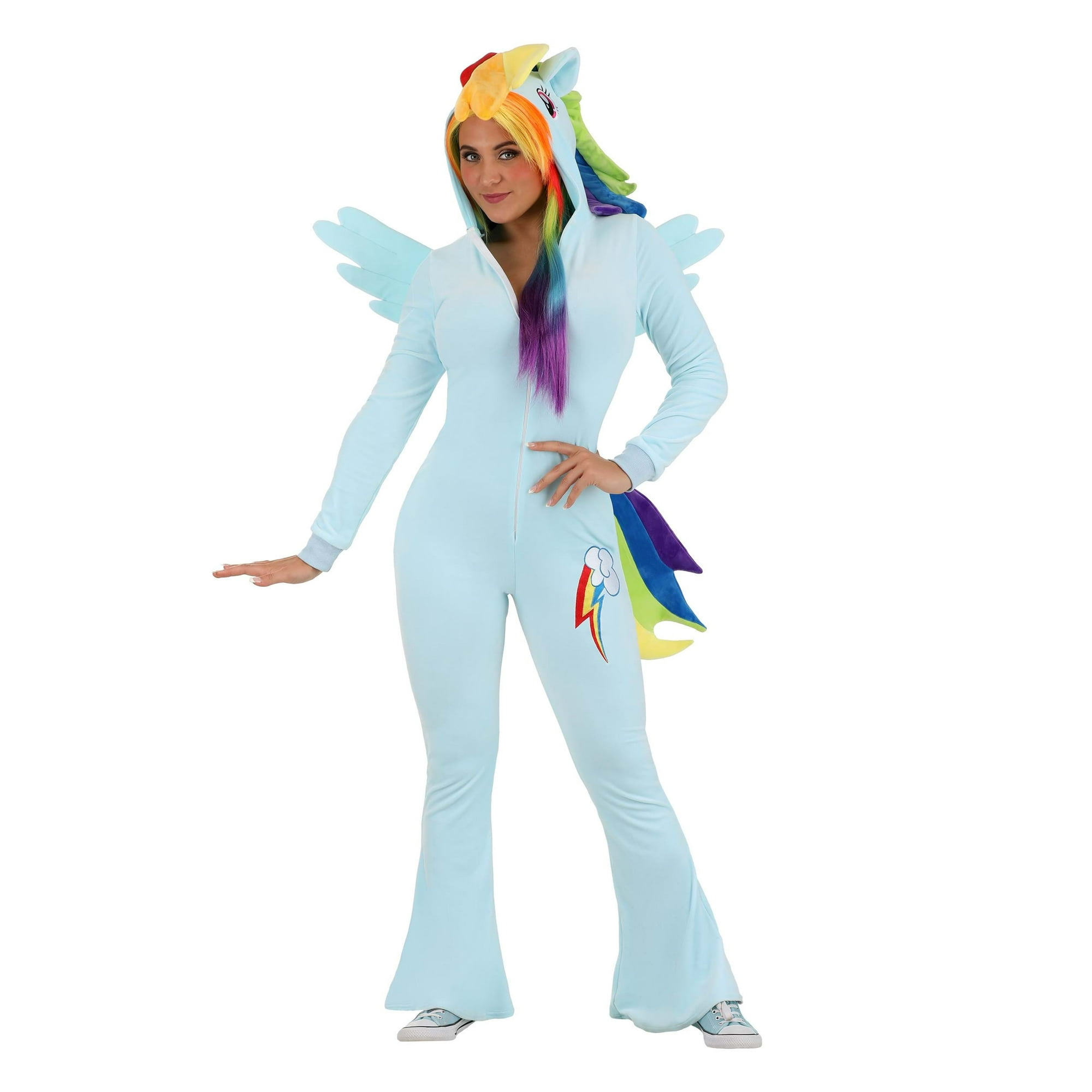 Click here for Fun Costumes Adult My Little Pony Rainbow Dash Cos... prices