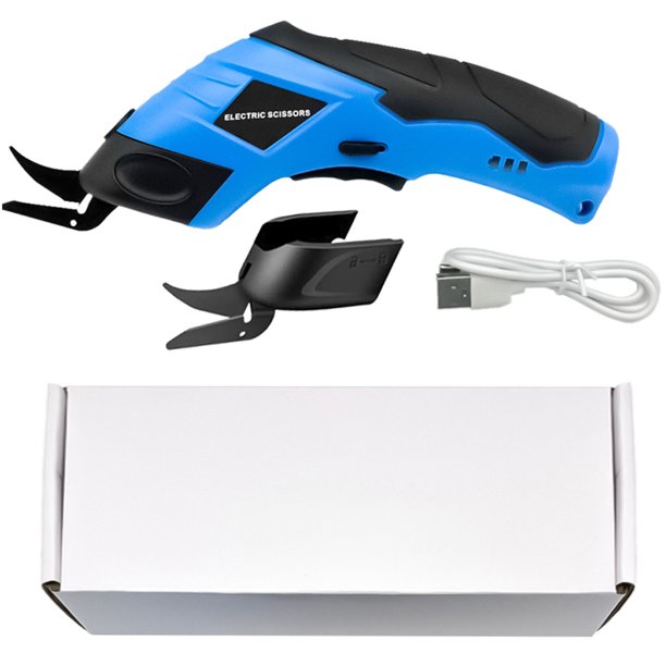 Graflsoa 3.7V Rechargeable Electric Fabric Scissors with Tungsten Steel ...