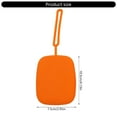 MOMOJIA Small Square Key Pouch with Silicone Texture Multiple Color ...