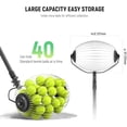 Tennis Ball Pickleball Collector Roller, No Bending Over Quick Rolling ...