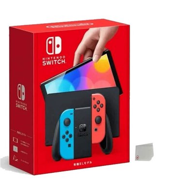 Nintendo Switch Console System w/ Neon Blue & Red Joy-Con for Gaming - Walmart.com