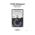 DIY Build Your Own Analog Multimeter, Advanced Skill Level Soldering ...