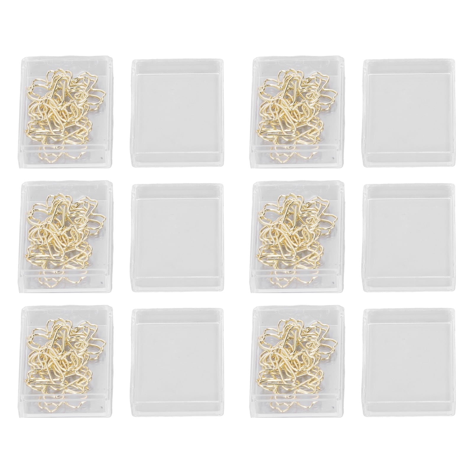 Clips de papel dorados, 100 unidades, clips de papel dorados, clips de ...