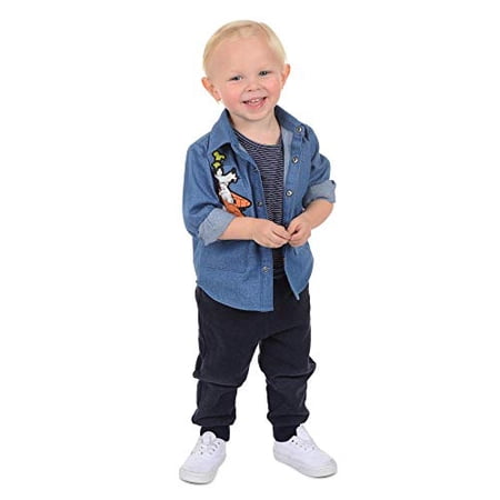 Disney X Little Brother Goofy Shirt Set Blue - Walmart.ca