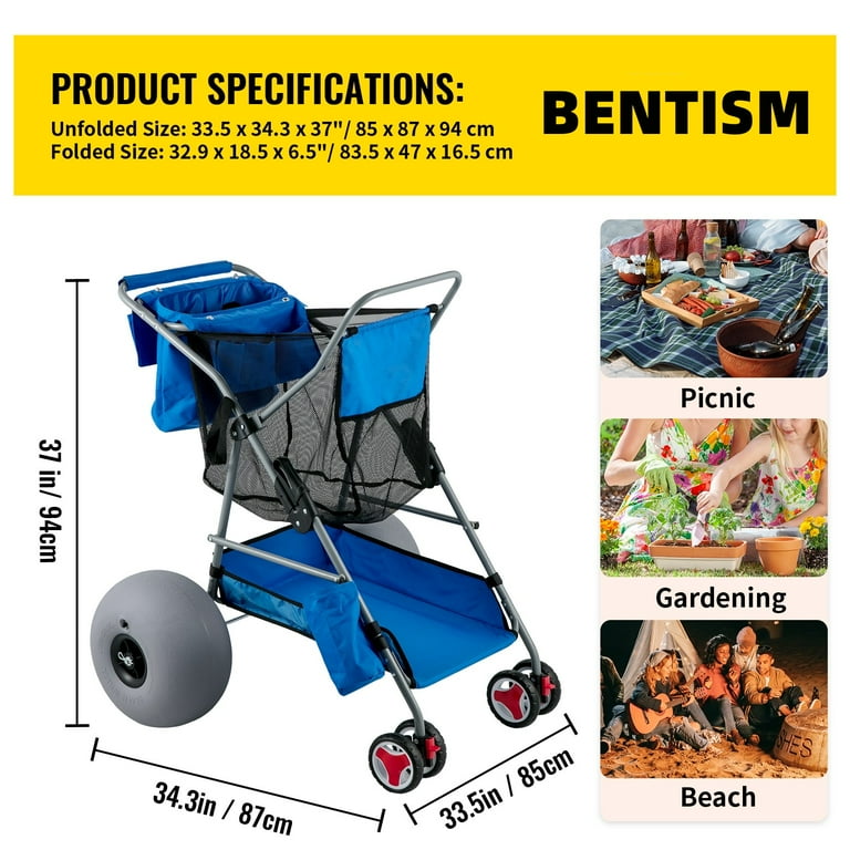 Wonder Wheeler Beach Cart Replacement Wheels