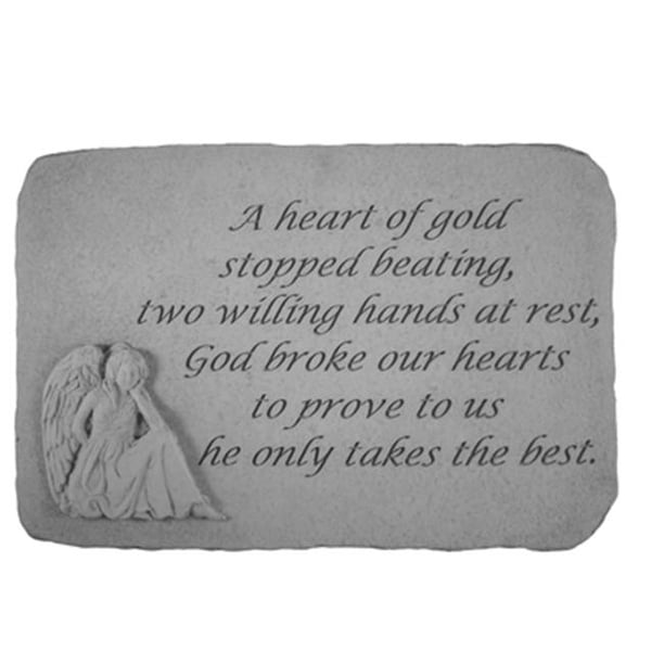 Kay Berry 22820 Angel Stones - A Heart of Gold - Walmart.com