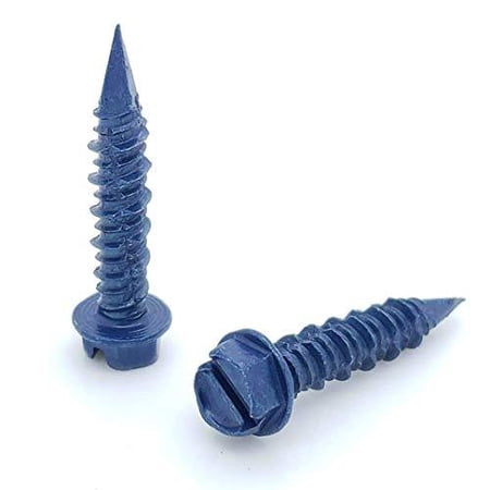 SNUG Fasteners (SNG498) 100 Qty 1/4" x 1-1/4" Hex Head Diamond Tip ...