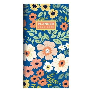 TF PUBLISHING 2025-2026 Retro Stripe 2-Year Small Pocket Planner ...