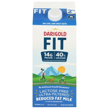 fairlife Lactose Free 2% Reduced Fat Ultra Filtered Milk, 52 fl oz ...