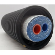 60 Ft of Commercial Grade EZ Lay 5 Wrap Insulated (2)1" (2) 3/4" NB PEX ...