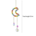 Sunjoy Tech Sun Catcher Delicate Detail Decorative Agate Moon Star ...