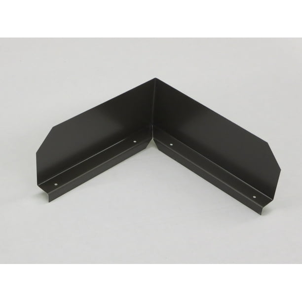 Bent (Inside Corner) Gutter Valley Splash Guards - 3 ct Musket Brown ...