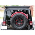 Over Spare Tire Dual 20W LED Pod Light Kit For 2007-2017 Wrangler JK ...