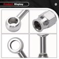 AN3 Standard Brake Line Quick Link Fitting Strong Aluminum Stress Brake ...