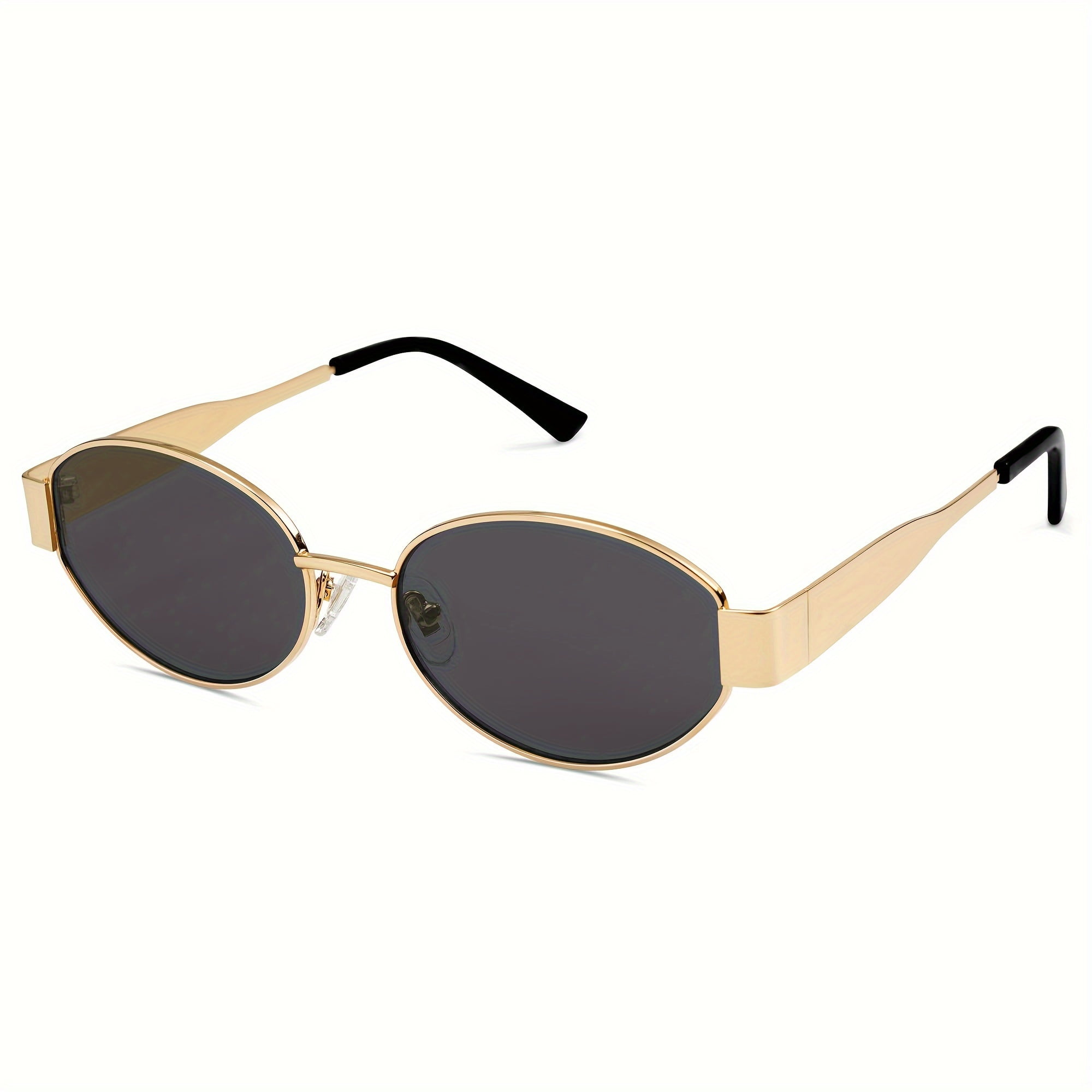 Click here for Amerteer Retro Oval Sunglasses For Women Men Trend... prices