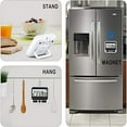 2PCS Magnetic Countdown Digital Kitchen Timer with Large LCD Display ...