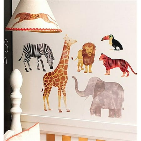 Wild Animals Big Wall Sticker | Walmart Canada