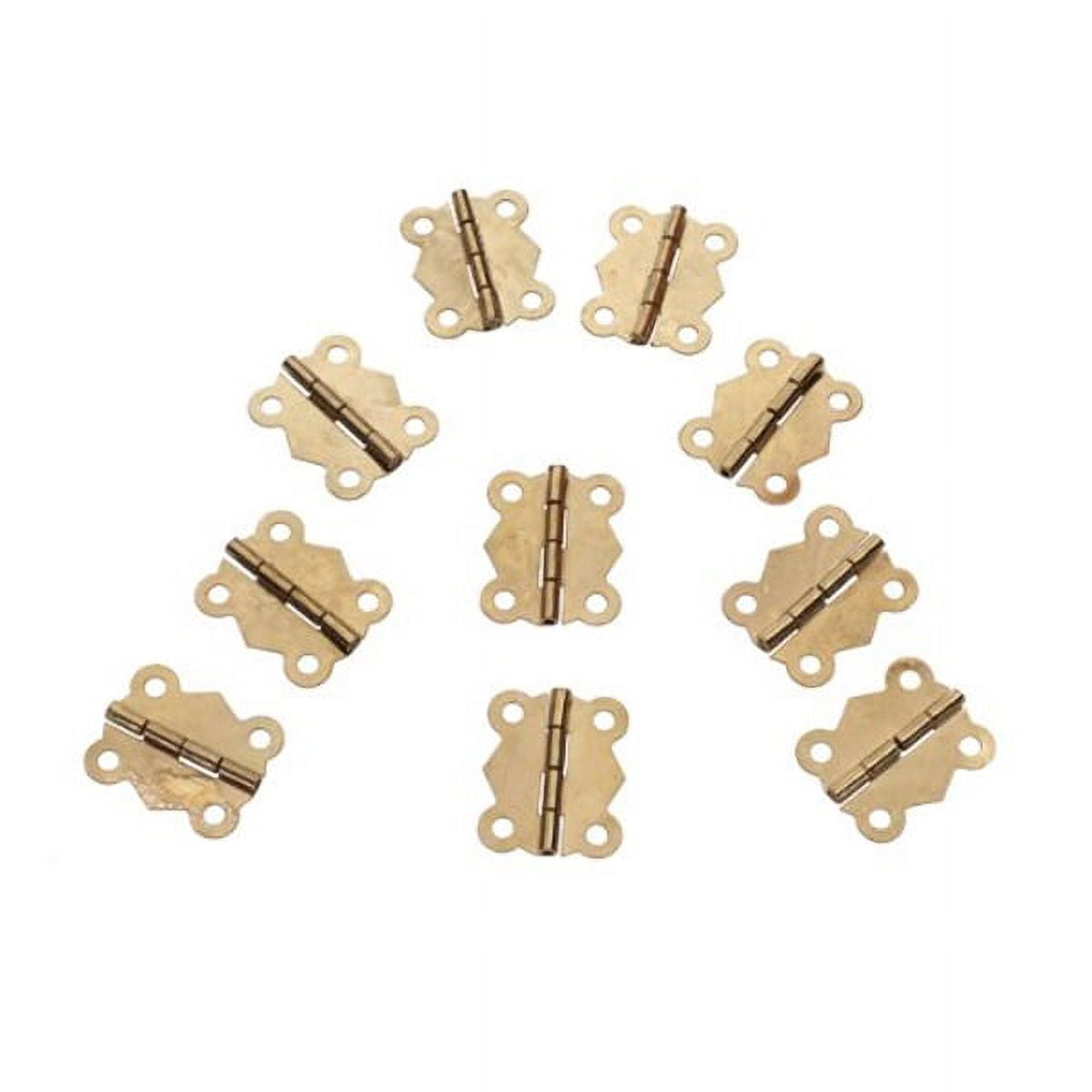 Click here for Deepcraff 10pcs 1-Inch Mini Iron Hinges Cabinet Dr... prices