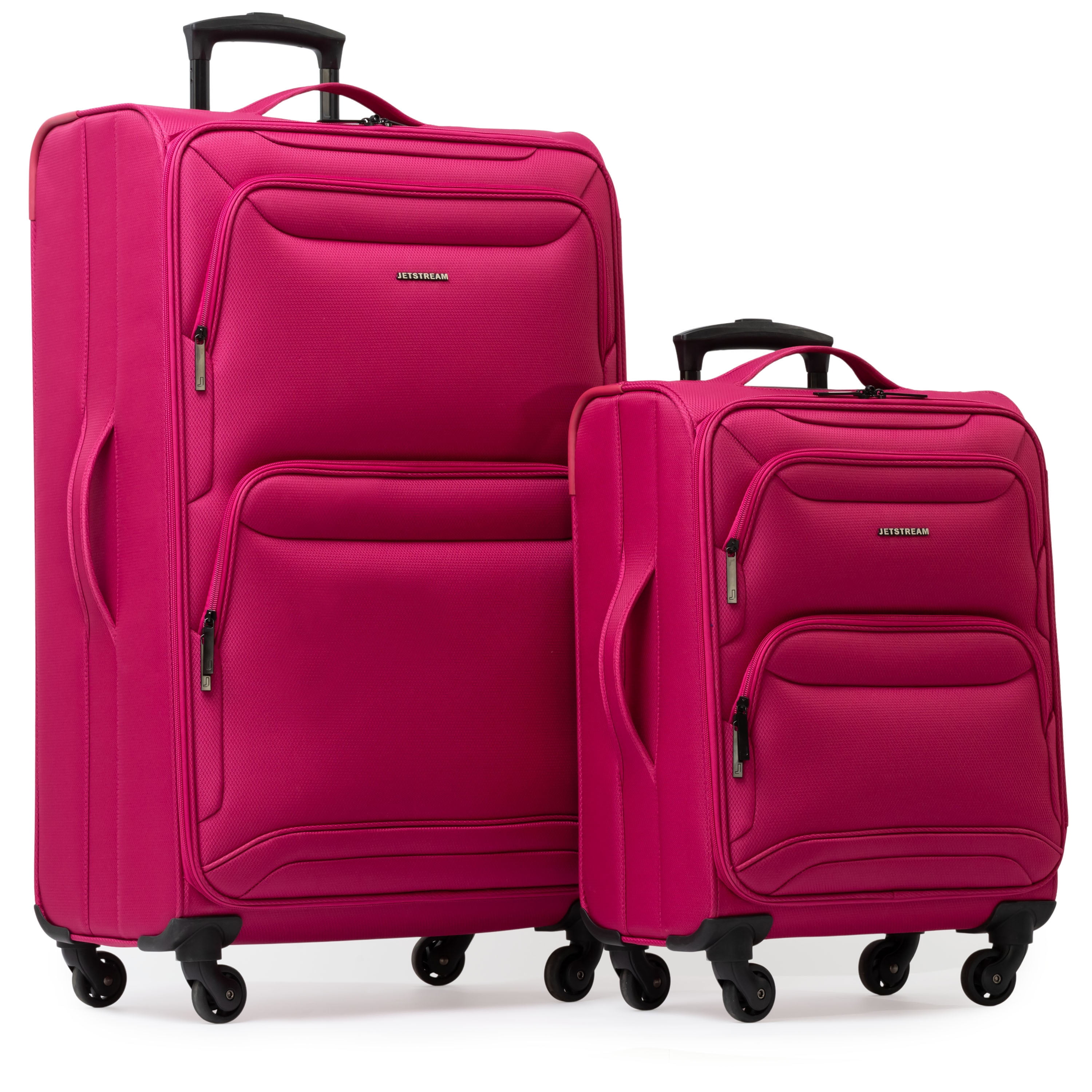 Jetstream® 2-Piece Softside Luggage Set – 28" Large Spinner Checked ...