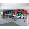 eShelf Adjustable Overhead Garage Storage Rack, 4X4 ft, Heavy-Duty ...