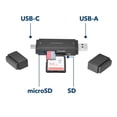 Insignia USB-C/USB 3.0 to SD/MicroSD Memory Card Reader - Walmart.com