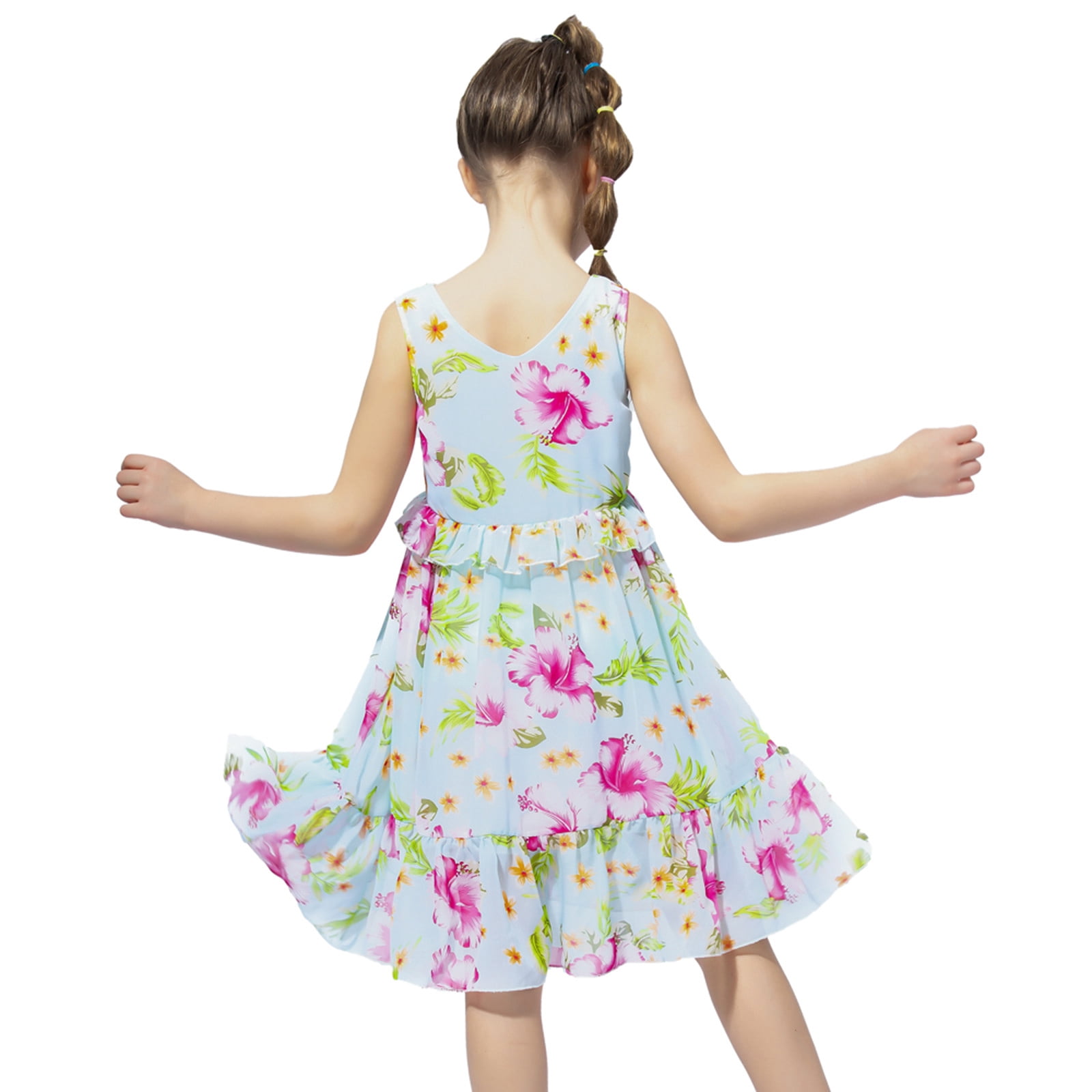 Vedolay Girls Dresses Girls Embroidery Flower Lace Long A Line Pageant ...