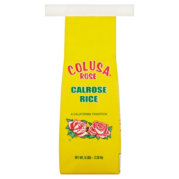 Colusa Rose Calrose Rice, 5-Pound Bag - Walmart.com