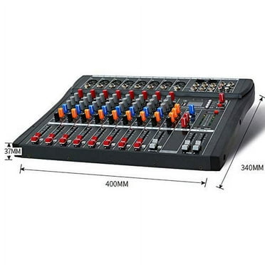 PYLE PYD1964B - Bluetooth 6-Channel DJ Mixer 19'' 5U Rack Mount System ...