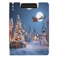 A4 Double Clip File Folder 18.9x12.6in Clipboards Foldable Binder Holds ...