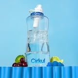 Cirkul 62oz Plastic Water Bottle with Blue Lid and Flavor Cartridge ...