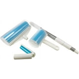 3 Piece Deluxe Schticky Reusable Lint Roller Set with Extendable ...