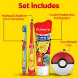 Colgate Kids Toothbrush Set with Toothpaste, Manual and Power ...