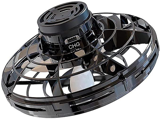 Flynova Flying Mini Fingertip Gyro Aircraft Interactive Decompression Toy Drone Led Ufo Type ...