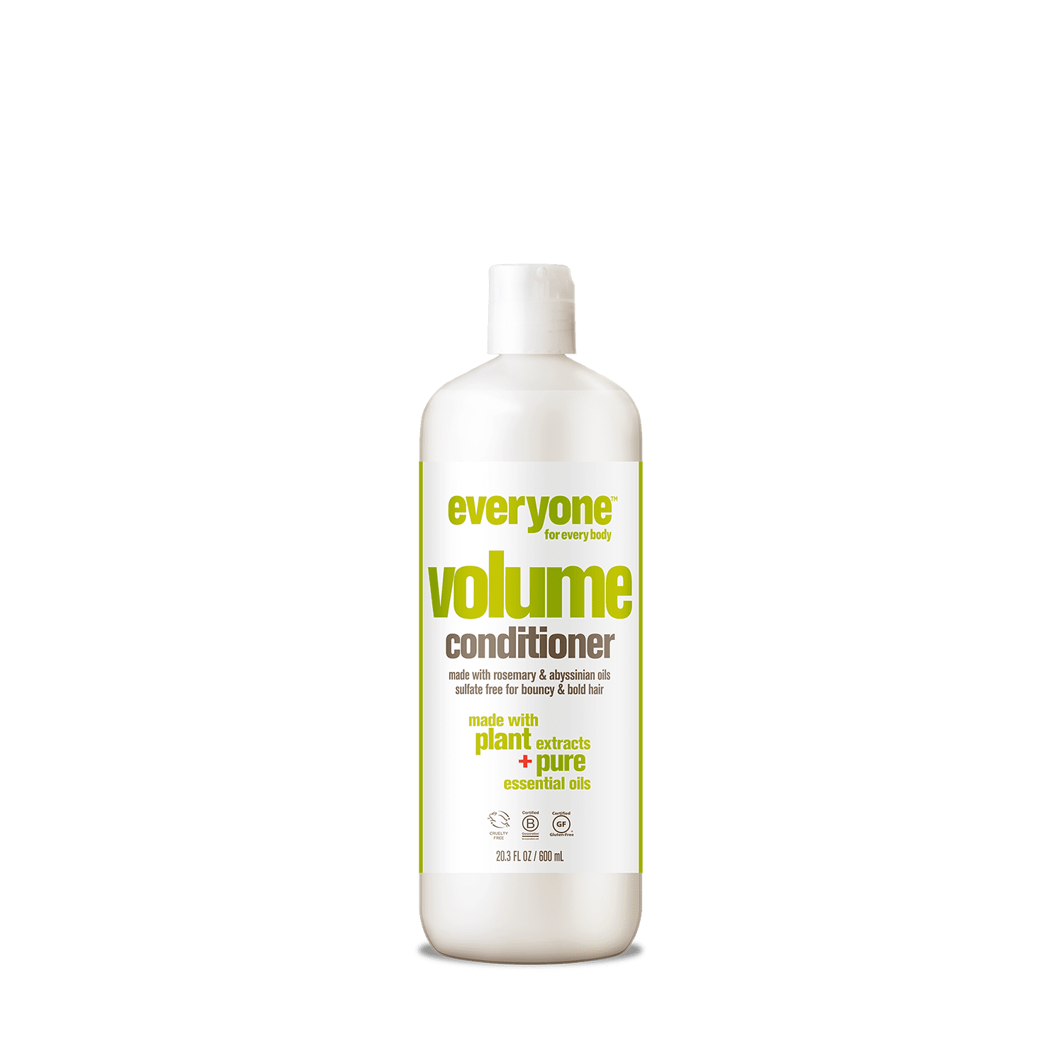 Everyone Volume Conditioner Abyssinian and Coconut Oils Sulfate-Free 20 ...