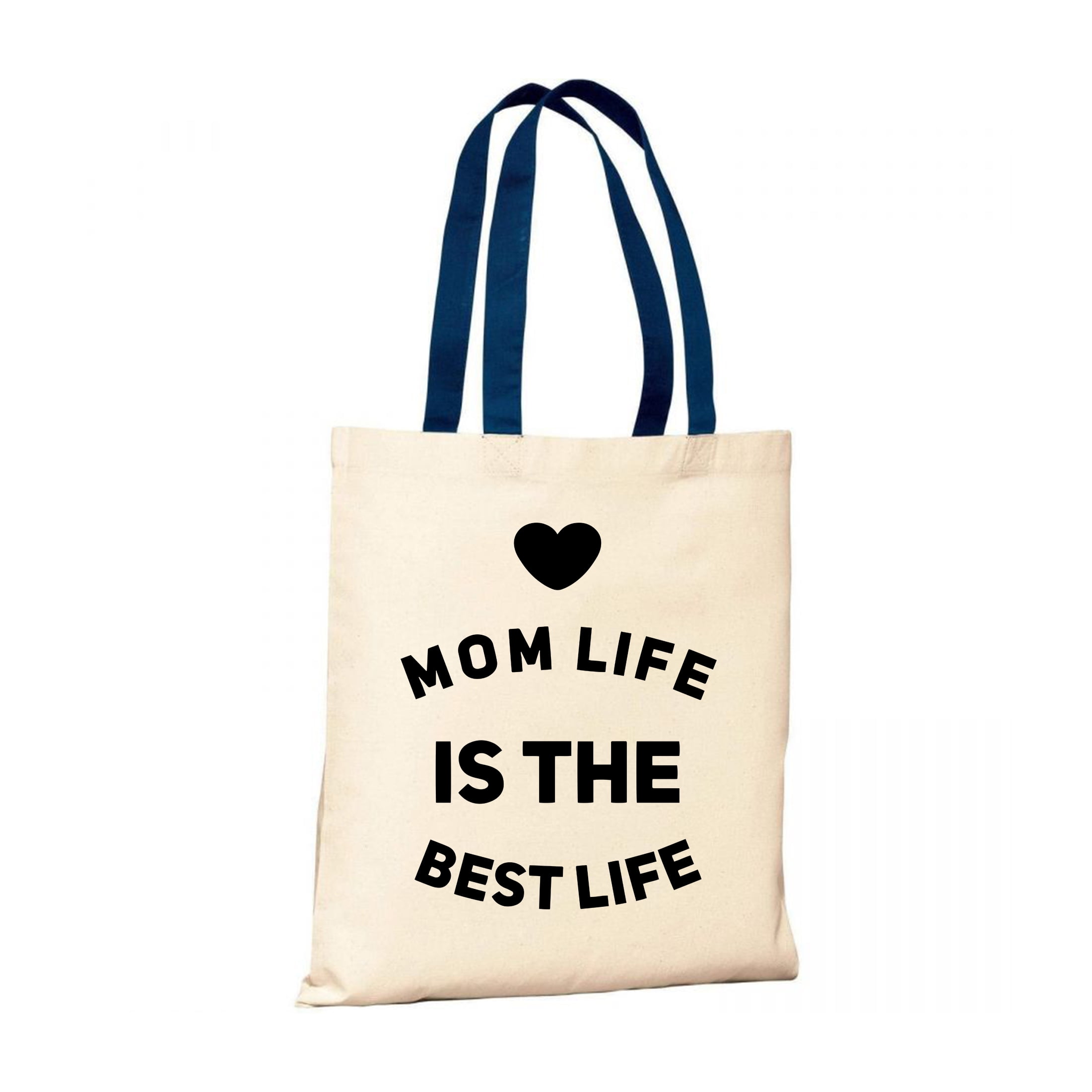 Dreamtees Budget Tote B150 - Mom Life is The Best Life Bags for Men and ...