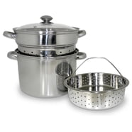 Tasty Stainless Steel Multi-Pot with Glass Lid, 4 Quarts - Walmart.com
