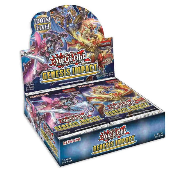 Yu-Gi-Oh! TCG Genesis Impact Booster Box 1st Edition Trading Card Game - Walmart.com - Walmart.com
