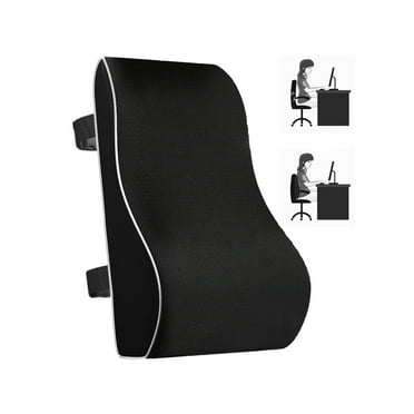 Ergonomic Foam Cushion & Backrest-Supportive Seat Pad for Office Chair ...