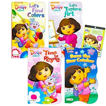 Nickelodeon Dora The Explorer Board Books for Kids Toddlers ~ Bundle of ...