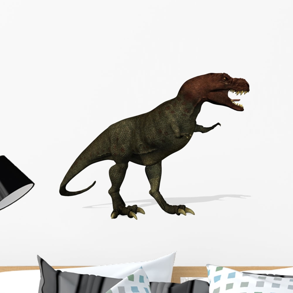 Tyrannosaurus Rex Dinosaur 3D Wall Decal Sticker by Wallmonkeys Vinyl ...