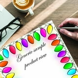 Classic Lights Christmas Letterhead Laser & Inkjet Printer Paper, 100 ...