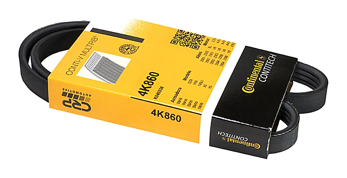 Banda Serpentina CONTITECH para Mazda V6 1.8L 860 mm Alternador Sin ...