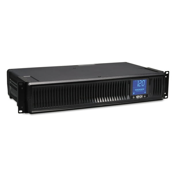 Tripp Lite 1500VA Smart UPS Battery Backup, AVR, LCD, Line Interactive, Rack/Tower, 8 Outlets ...