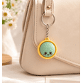 Kawaii Baozi Dumpling Keychain With Cute Expressions Aesthetic Bag ...